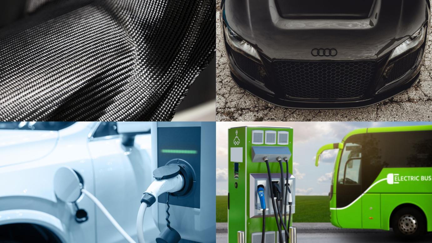 Composite materials for automotive applications